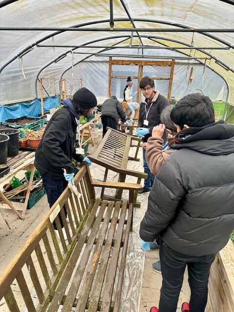 Leicester College students Give Back to LOROS