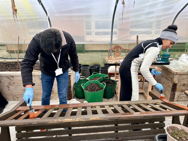 Leicester College students Give Back to LOROS